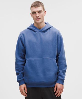 lululemon Steady State Hoodie für Männer - Größe 2XL in Brilliant Blue