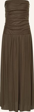 Faithfull The Brand Faithfull The Brand Kleid Hedy Im Materialmix braun