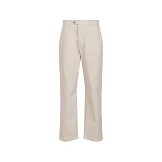 Closed Pantalon coupe droite stretch en coton m&eacute;lang&eacute;