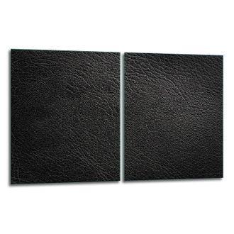 TMK ArtDeko - Abdeckung Ceranfeld - Herdabdeckung 2 Teilig 40x52 cm - Robust, Hygienisch & Rutschfest - Herdplatten Abdeckungen - Schutz & Zus&auml;tzliche Arb