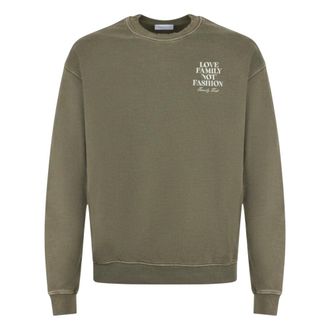 Family Fir$t Milano Lfnf Crewneck Sweatshirt - - Sweatshirts & Hoodies - Herren - Gr&uuml;n - S
