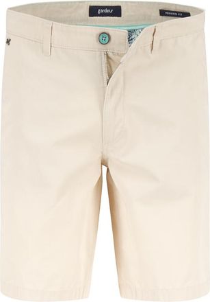 Gardeur Herren Shorts beige Baumwolle