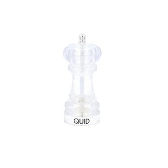 Quid S2700826 Gew&uuml;rzm&uuml;hle, transparent, Gr&ouml;&szlig;e 14 cm, verschiedene Materialien