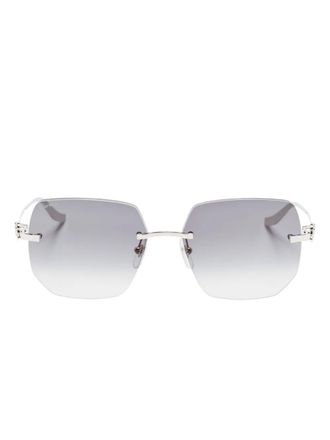 Cartier Panthère de Cartier Sonnenbrille - Silber