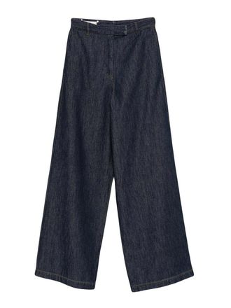 Dries Van Noten Casual Hose - Blau