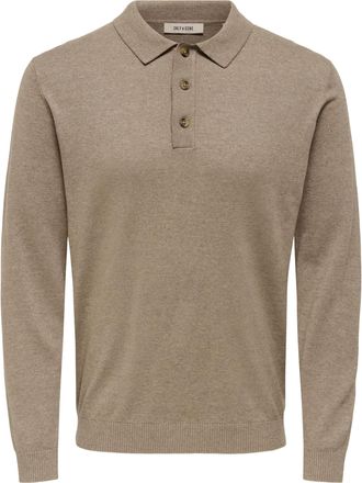 Only & Sons male Gestrickter Rollkragen ONSLOUI Gestricktes Poloshirt