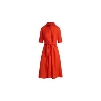 Ralph Lauren Femme, Robes, Orange, Taille: 44 FR Robe-chemise