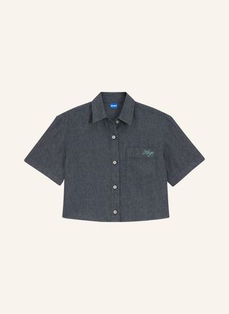 HUGO BOSS Hugo Jeansbluse Erynn blau