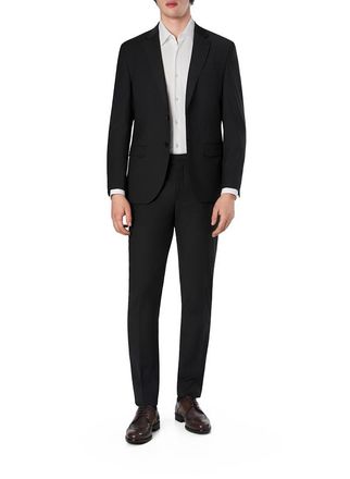 Karl Lagerfeld Herren Anzug schwarz