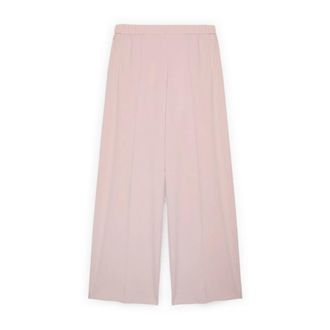 Fiorella Rubino Weite Hosen aus Stretchmaterial - - Trousers - Damen - Rosa - XS