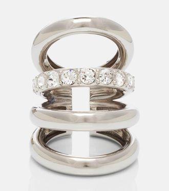 Paco Rabanne Ring mit Kristallen