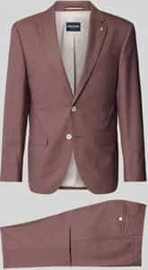 Daniel Hechter Anzug mit Pattentaschen und Reverskragen