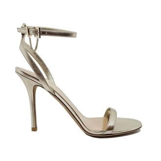 Valentino Garavani Femme, Chaussures, Jaune, Taille: 40 1/2 EU Sandales &agrave; talons aiguilles en cuir