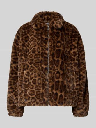 Review Jacke aus Kunstfell mit Umlegekragen und Rei&szlig;verschluss