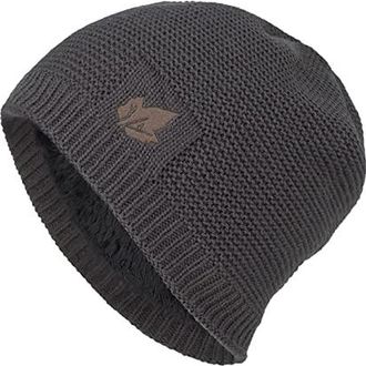 Generic 2026 Nouveaux Hommes Unisexe Solide Chapeau Tricot&eacute; Hiver Chaud Tricot Chapeau, gris, Taille unique