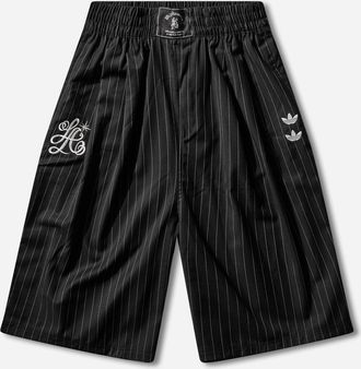 adidas Men s Willy Chavarria Pinstripe Shorts Black