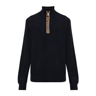 Burberry Wollpullover Cameron - - Knitwear - Herren - Blau - XL