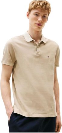 Tommy Hilfiger Homme, Tops, Beige, Taille: XL Polo Chemises