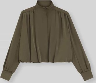 Boss Orange by Hugo Boss Relaxed Fit Blouson aus Viskose-Mix mit Ballonsaum