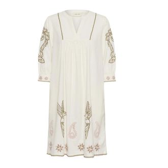 Cream Femme, Robes, Blanc, Taille: 46 FR Robes Courtes