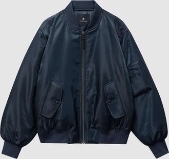 Anine Bing Bomber Leon Navy