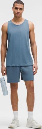 lululemon Short Zeroed In sans doublure pour Hommes - 18 cm - Bleu - Taille XL