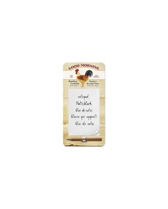 Nostalgic Art 84017 Animal Club - Good Morning, Notizblock-Schild 10x20 cm