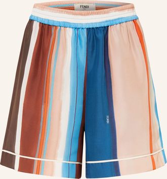 Fendi Seidenshorts rosa