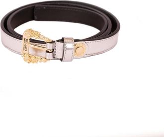 Versace Jeans Couture Femme, Accessoires, Gris, Taille: 80 CM Cintura Belt Laminated