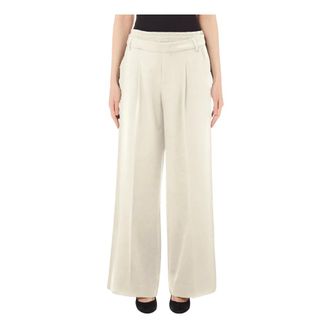 Liu Jo Femme, Pantalons, Beige, Taille: 38 FR Pantalon Jogging &Eacute;lastique