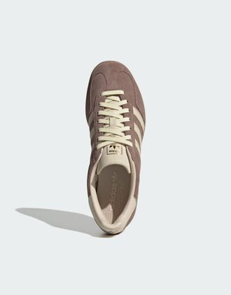 adidas Originals Gazelle Indoor - Baskets - Marron p&acirc;le/vanille chaud