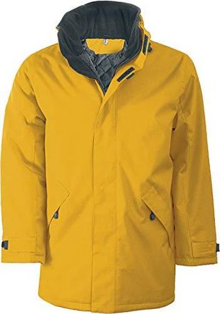 Kariban Parka Doublure MATELASSÉE - Jaune, XXL, Homme