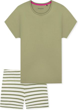 Schiesser Kurz-Pyjama Casual Essentials