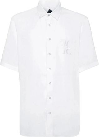 Billionaire Boys Club Chemise en lin Silver Cut - Homme - Chemises - Blanc - Taille: 2XL