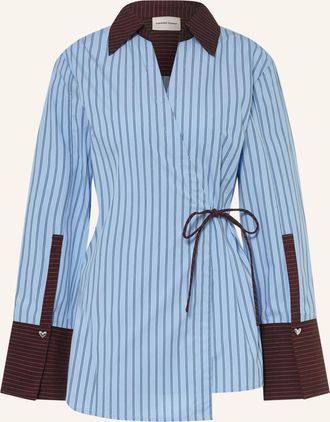 Fabienne Chapot Wickelbluse Tamar blau