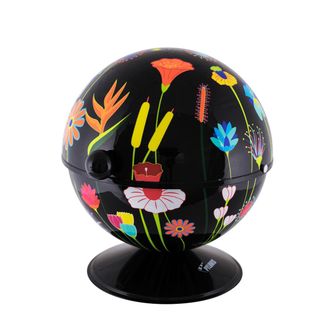 Pylones Zuckerdose aus Metall, Blumengarten