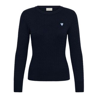 Kaffe Tricot - Femme - Pulls - Bleu - Taille: 44 FR