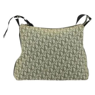 Dior Pre-owned Vintage Trotter Schultertasche - - Pre-owned - Damen - Gr&uuml;n - ONE SIZE
