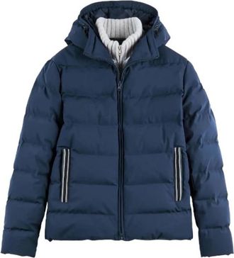 Fay Homme, Vestes, Bleu, Taille: S Doudoune Double Devant