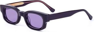 Generic Lunettes De Soleil Carr&eacute;es &Agrave; Petite Monture For Hommes Et Femmes, Shopping, Photographie De Rue, F&ecirc;te De Vacances(Purple)