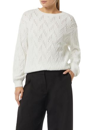 Comma Relaxed-Fit-Strickpullover mit Strukturmuster