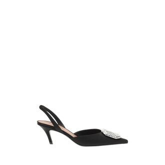 Amina Muaddi Damen, Schuhe, Schwarzk, 36 1/2 EUGr&ouml;&szlig;e