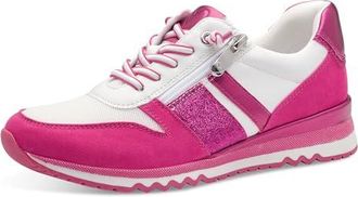 Marco Tozzi Femme Damen Sneaker 2-23707-41 Basket, Blanc/Rose, 40 EU