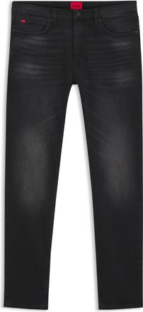 HUGO BOSS Herren 734 Schwarze Extra Slim-Fit Jeans aus Stretch-Denim Schwarz005 30/30