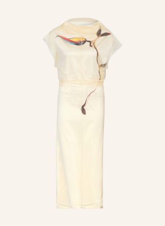 Sportmax Sportmax Satinkleid Viale gelb