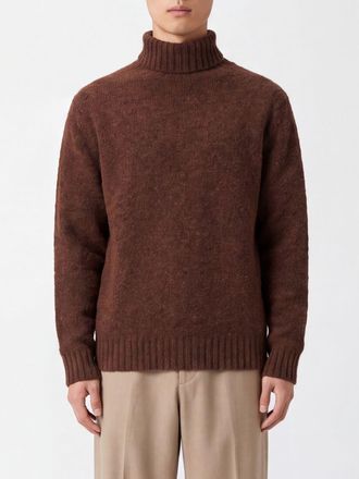 Howlin Rollkragenpullover aus reiner Wolle im Color-Block-Design