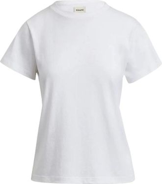 Khaite Femme, Tops, Blanc, Taille: 44 FR Emmylou T-Shirt