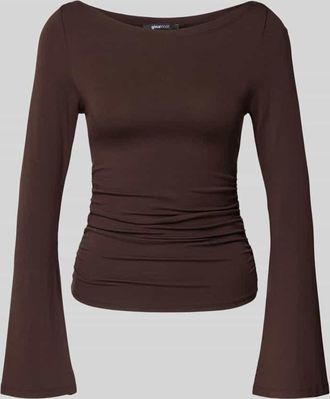 Gina Tricot Longsleeve mit Raffungen