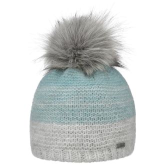 Chillouts Ranva Hat - Bommelm&uuml;tze - hellblau - Einheitsgr&ouml;&szlig;e - Made in Europe - Winterm&uuml;tze