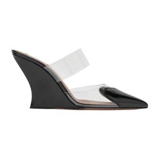 Alaia Femme, Chaussures, Noir, Taille: 38 EU Le Coeur Mules Compens&eacute;es